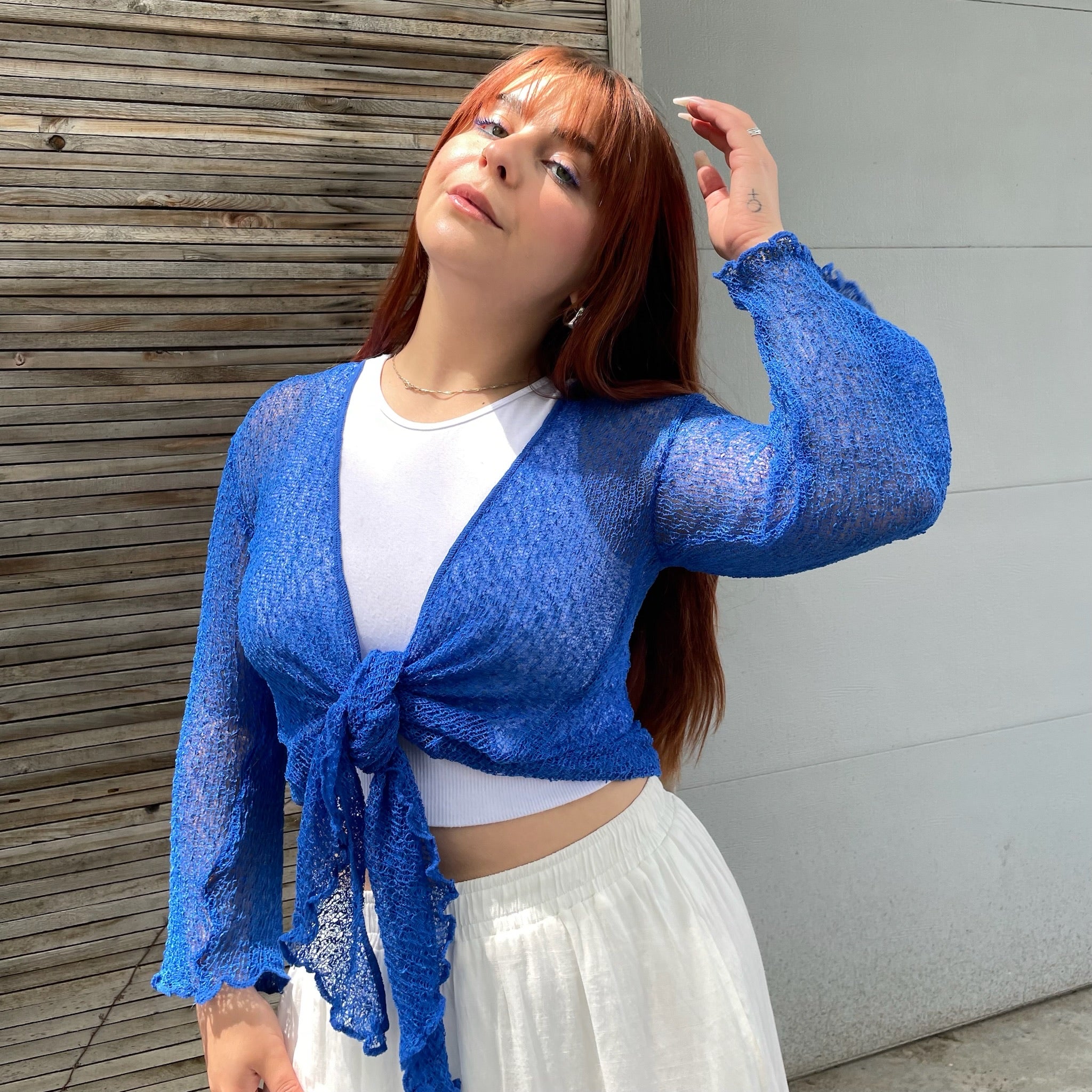 POPPIE Loose Knit Cardigan – Risqué Clothing